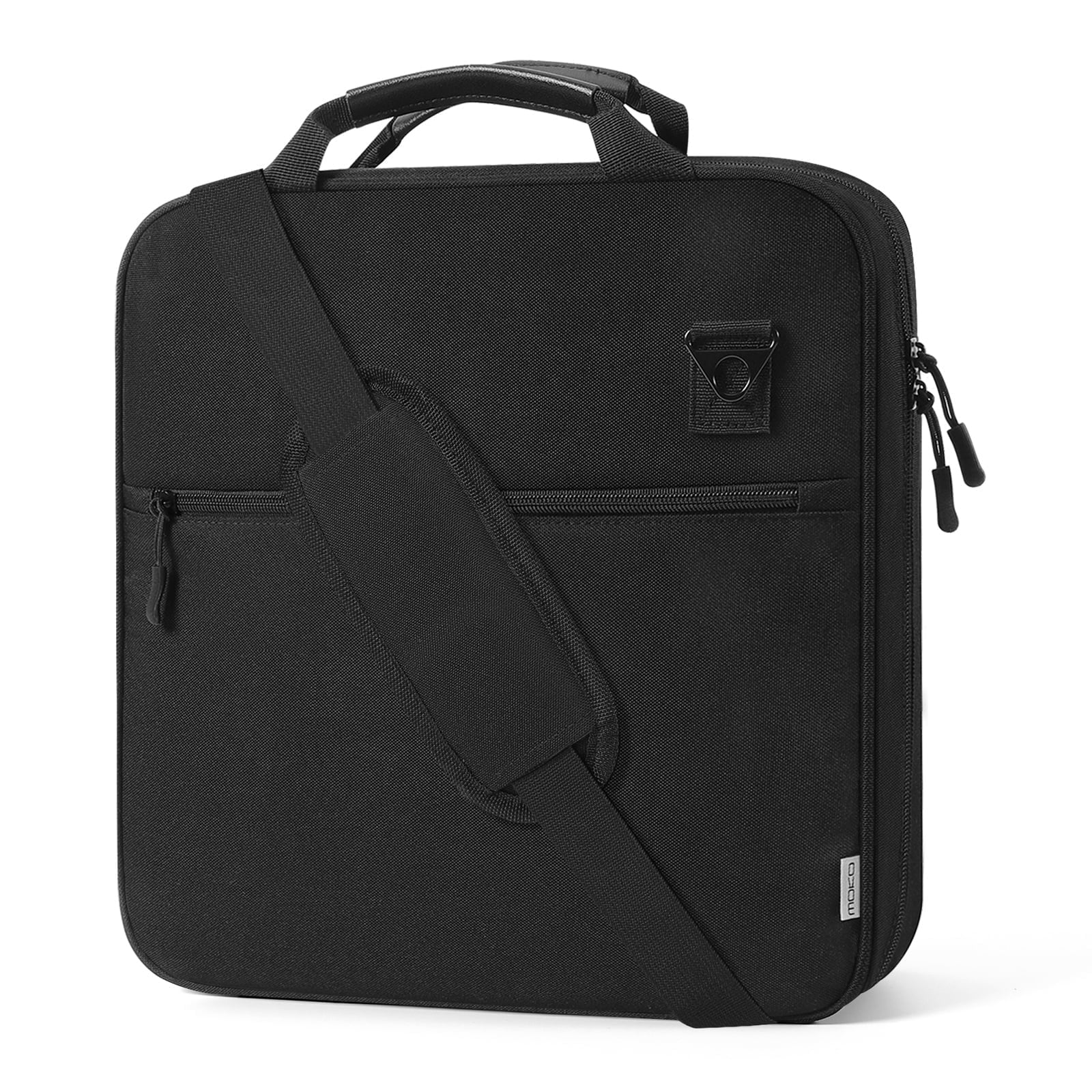 MoKo Zipper Binder, 2 inch 3 Ring 500 Sheet Capacity Multi-Pocket ...