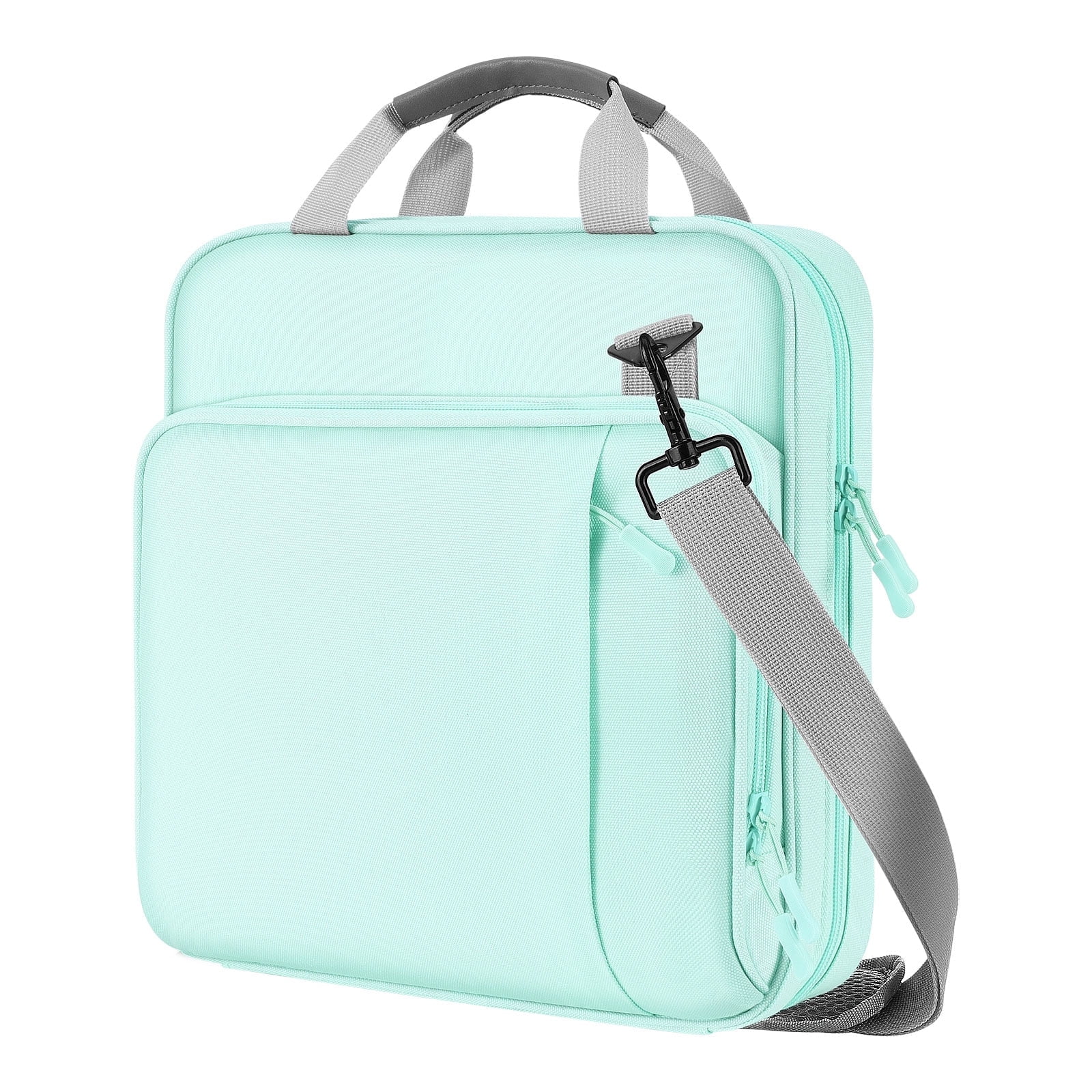 MoKo Zipper Binder with Strap Handle, 2 inch 3 Ring 500 Sheet Capacity ...