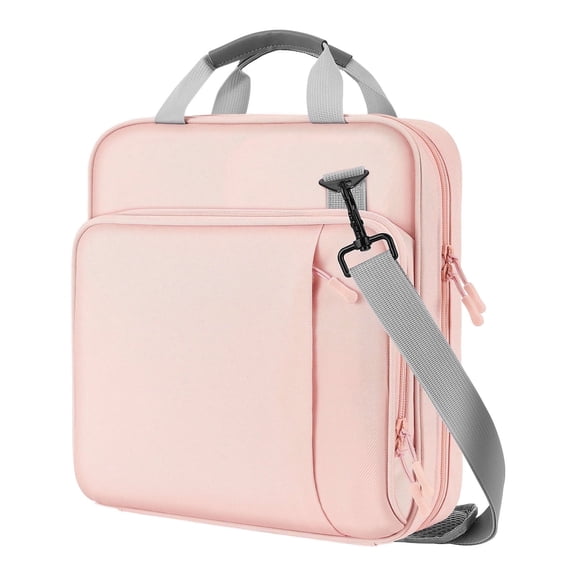 3 D-Ring Zipper Binder 2 inch with Shoulder Strap, Waterproof Storage ...
