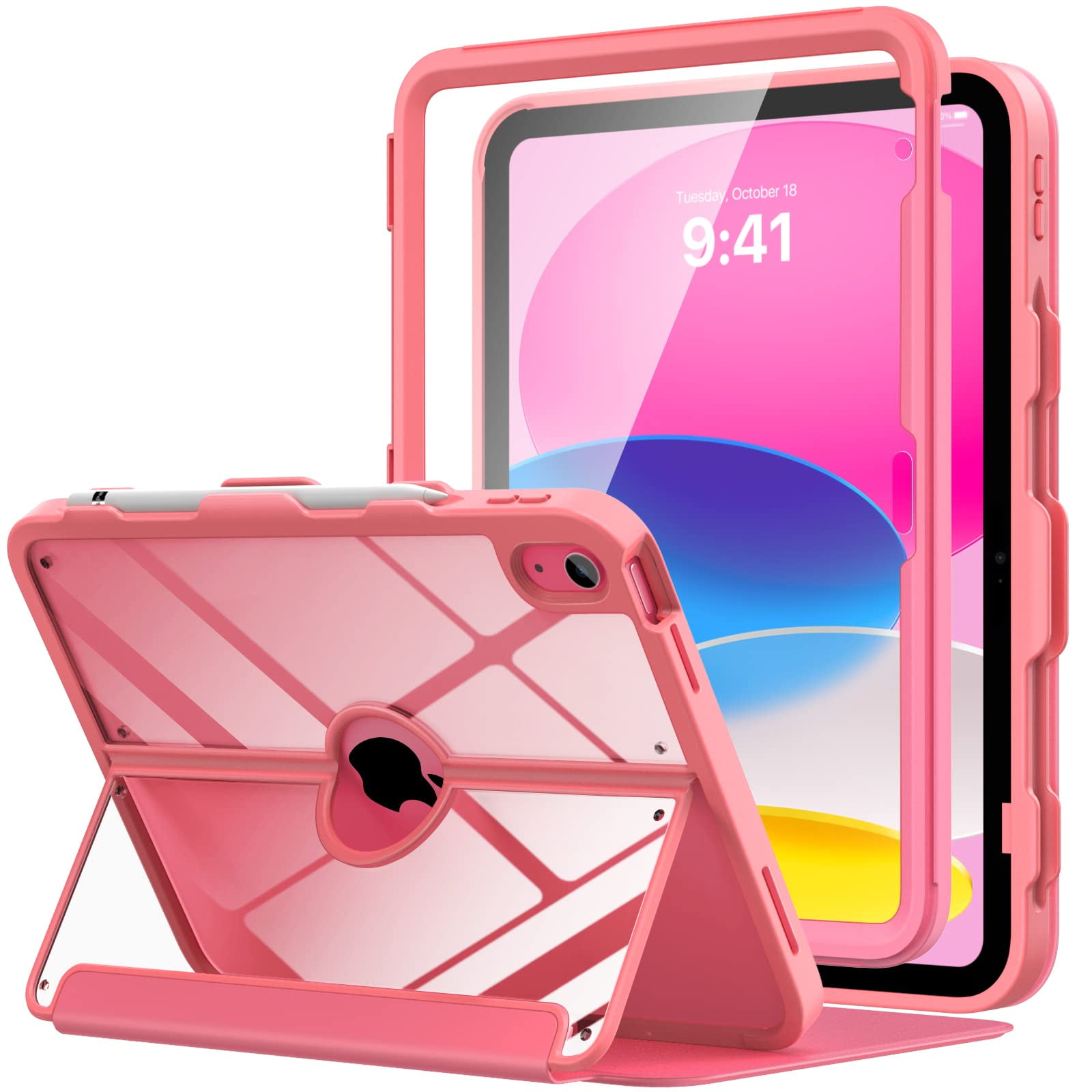 MoKo Case for iPad 11-inch (A16) 11th Generation Case 2025/ iPad 10th ...