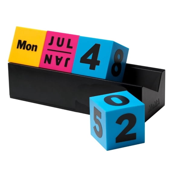 MoMA Modern Art Perpetual Desk Calendar CMYK - Walmart.com