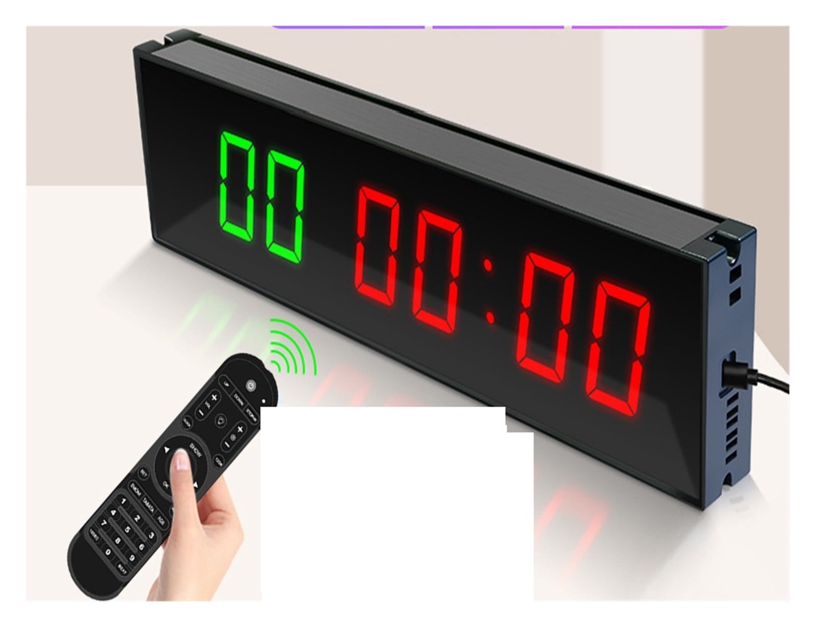 MoMo Gym Timer Kitchen Timer Digital Countdown Clock Stopwatch With ...