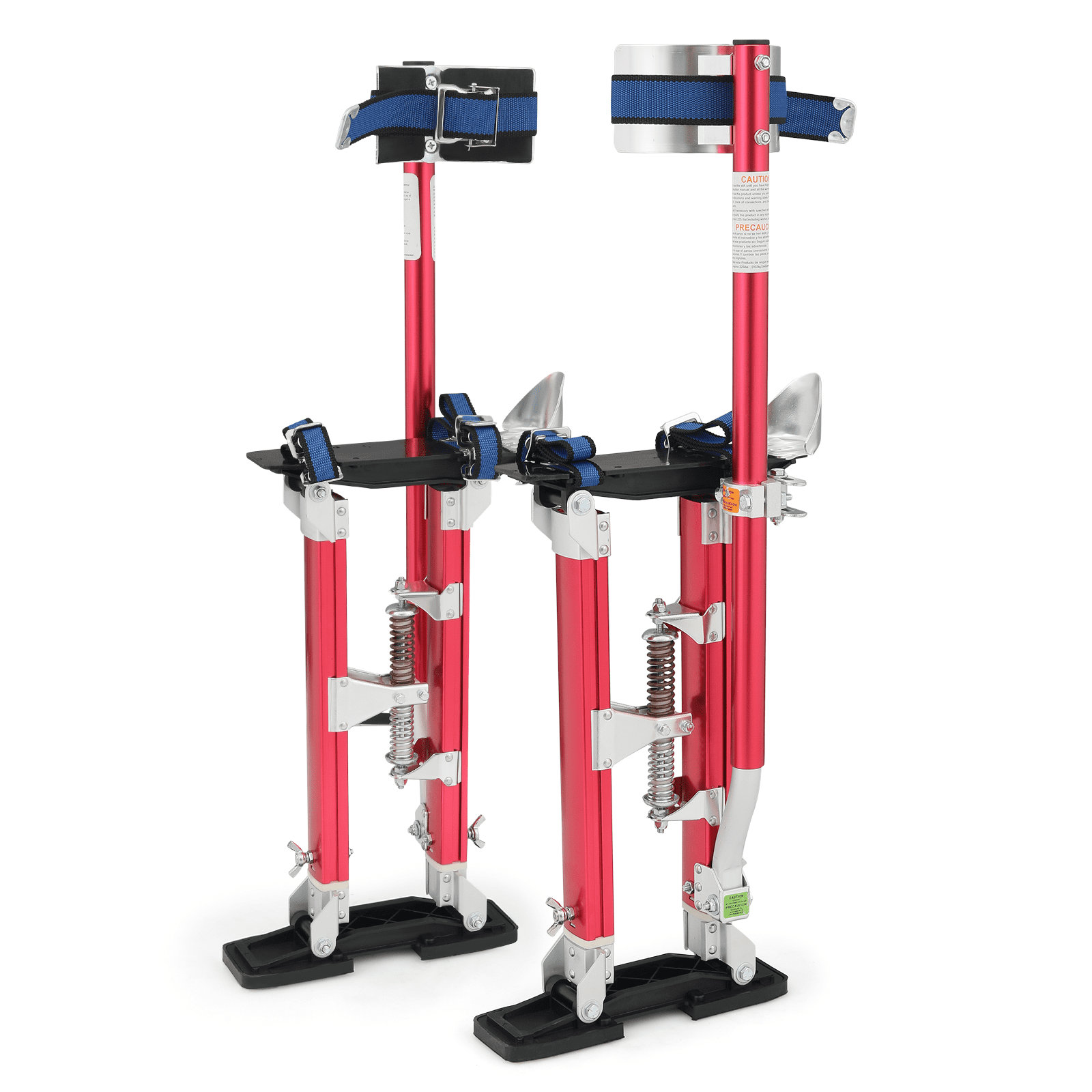 MoNiBloom 1 Pair Drywall Stilts 18"-30" Adjustable Aluminum Tool Stilt ...