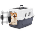 "MoNiBloom Portable Pet Carrier, 23"" Airline Approved Travel Kennel ...