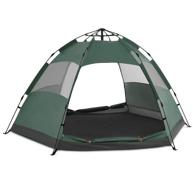 MoNiBloom 4 Person Camping Tent Dome Tent, Family Camping Portable ...