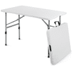 XF XINFENG 6ft Plastic Folding Table with Handle, Heavy Duty Portable ...