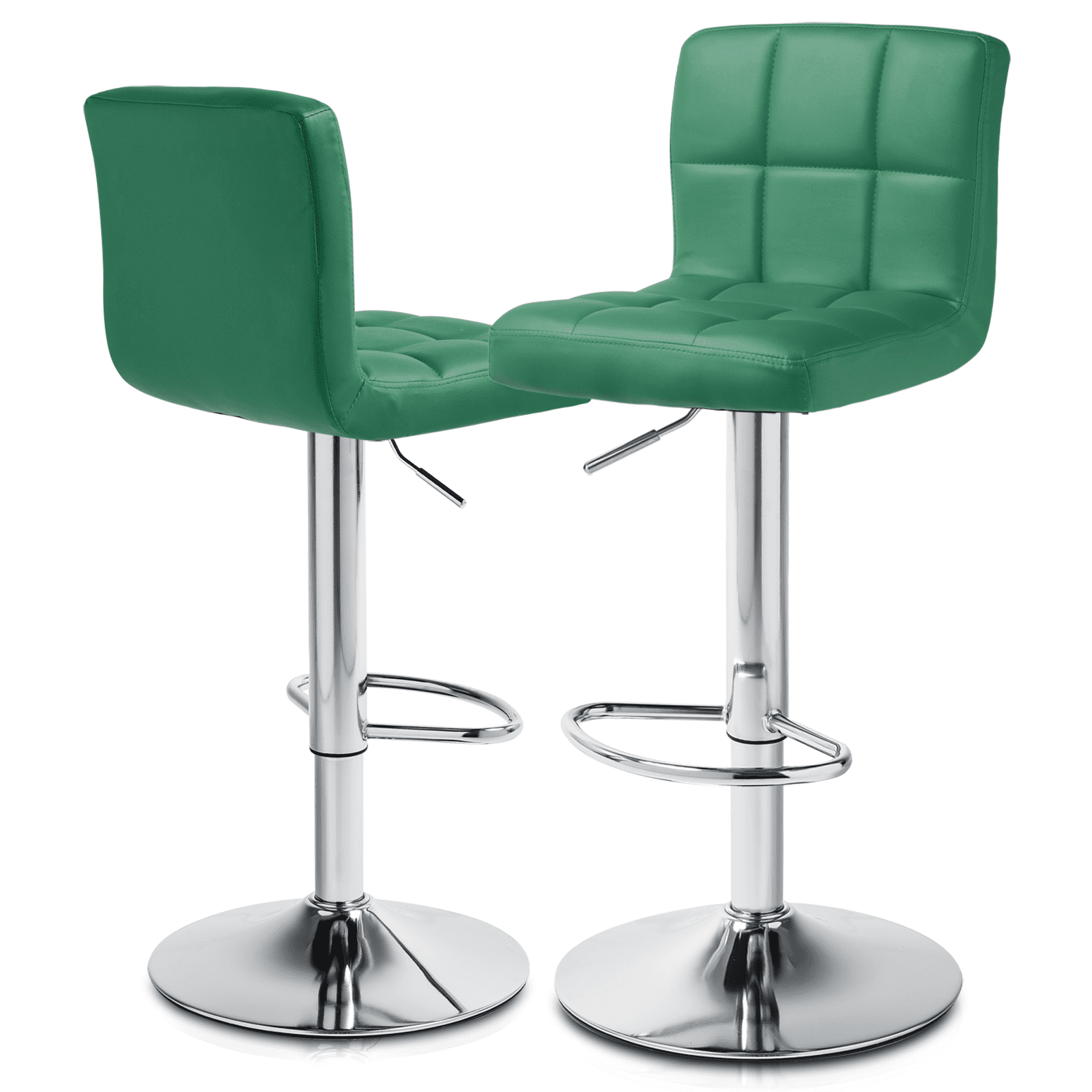 MoNiBloom Adjustable Height Swivel Bar Stool Lift Pub Chair, Counter ...