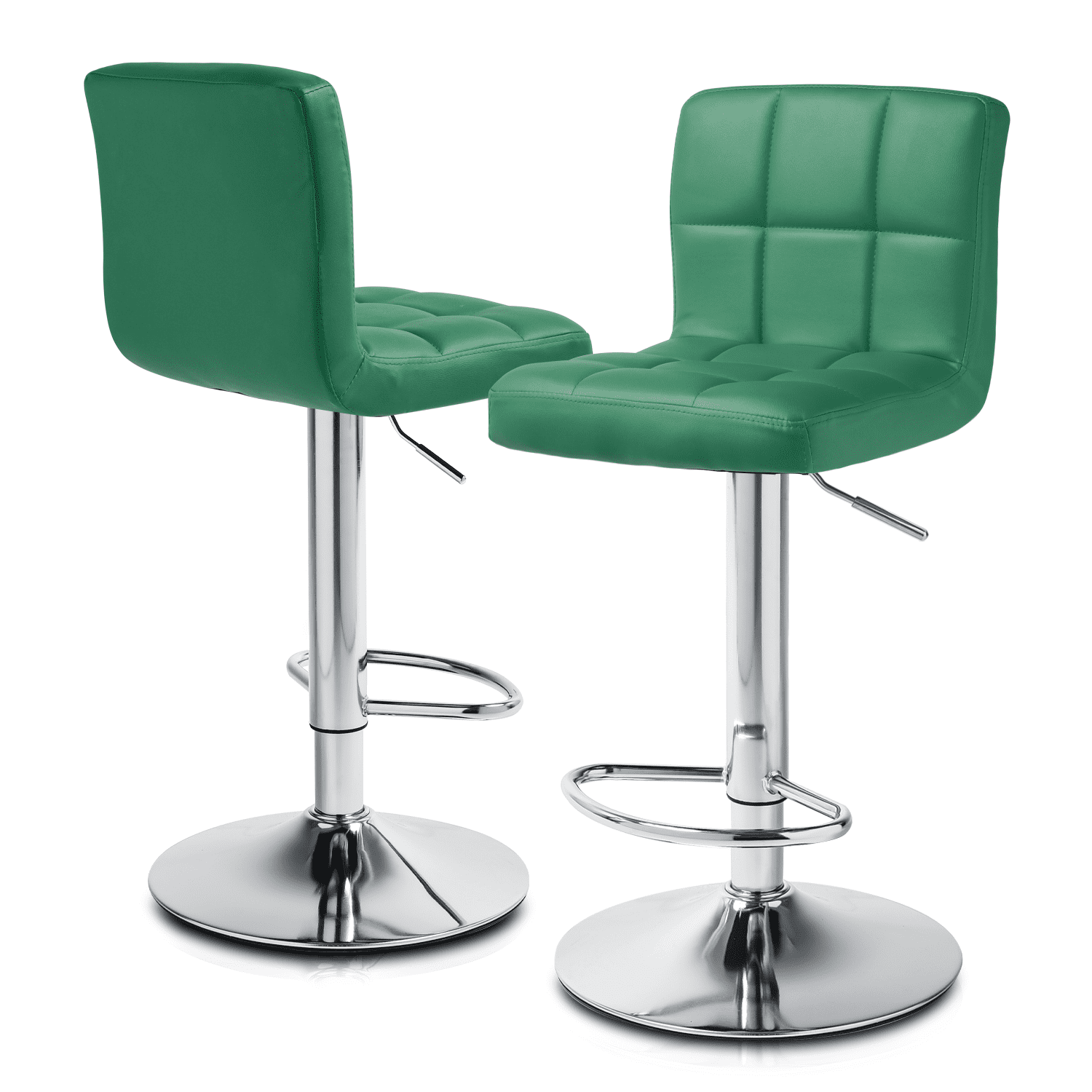 MoNiBloom Adjustable Height Swivel Bar Stool Lift Pub Chair, Counter ...