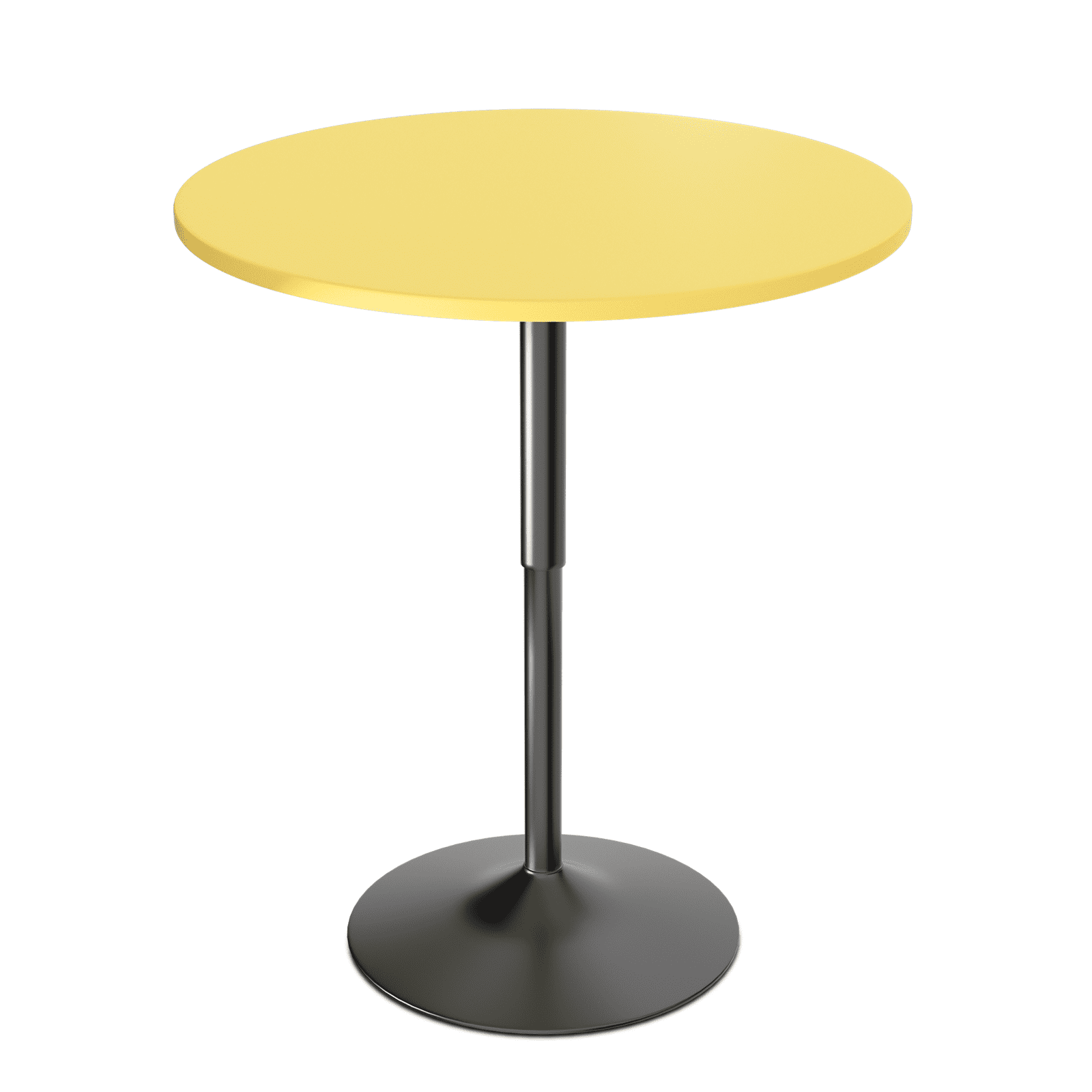 MoNiBloom Barstool Table 31.5" Round Adjustable Height Metal Pub Table ...