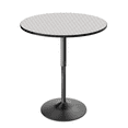 Free Shipping! MoNiBloom Barstool Table 31.5" Round Adjustable Height ...
