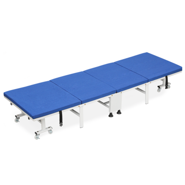 MoNiBloom Folding Bed Camping Cot with Foam Mattress, Rollaway Guest ...