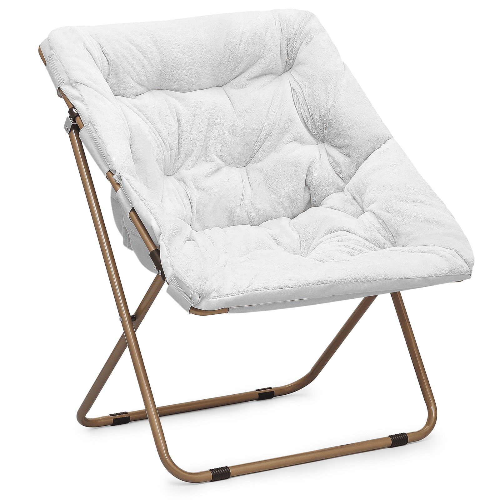 MoNiBloom Folding Saucer Chair for Adult, Oversized Square Cozy Moon ...