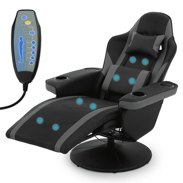VIVO Gaming Driving Chair-Racing Simulator with Reclining Seat, Red ...