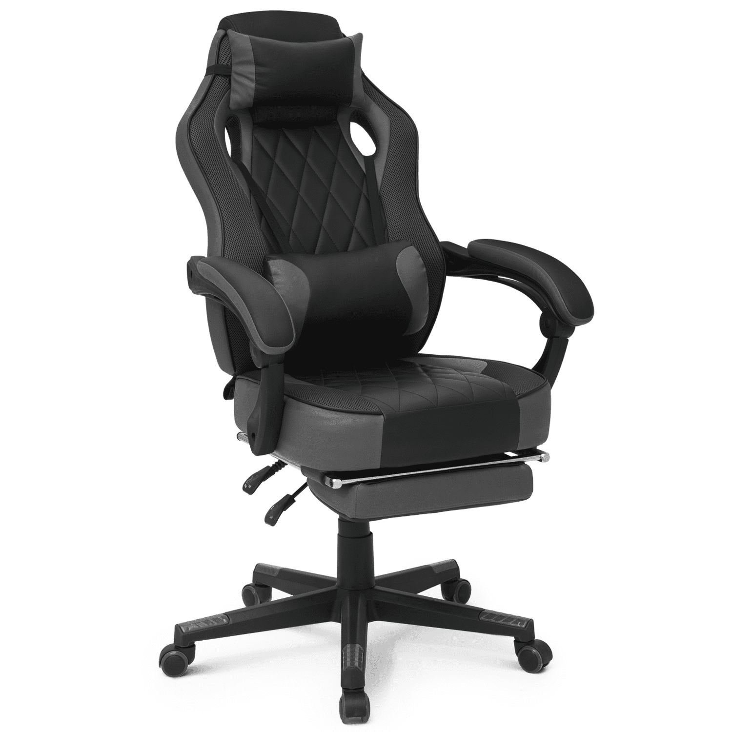 MoNiBloom High Back Computer Gaming Chair, Ergonomic Reclining Faux ...