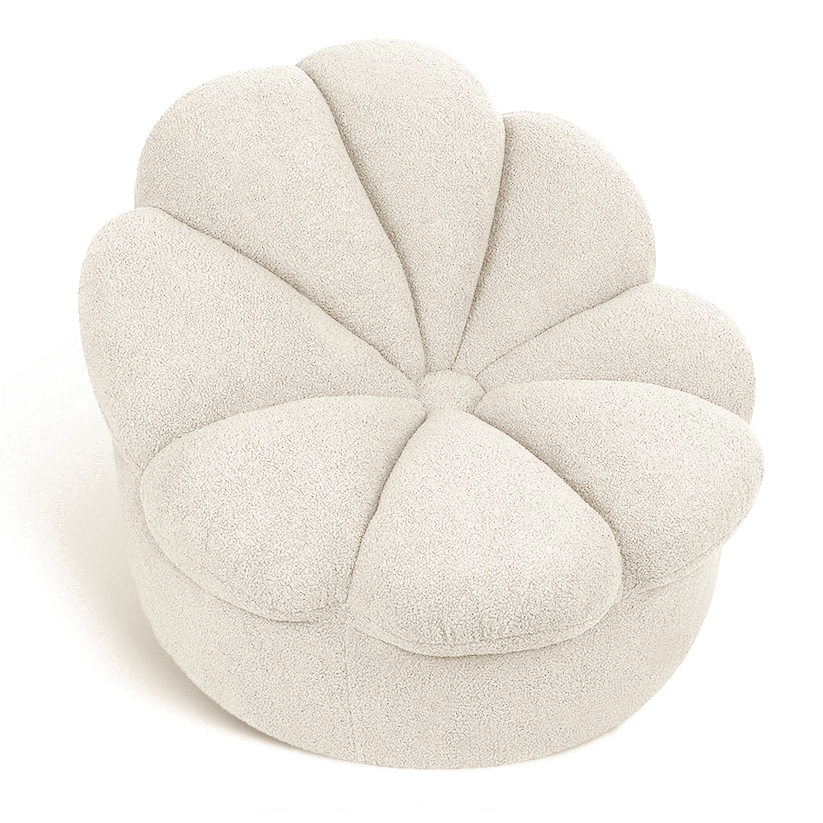 MoNiBloom Home Blooming Flower Lazy Sofa, Livingroom Mohair Accent ...