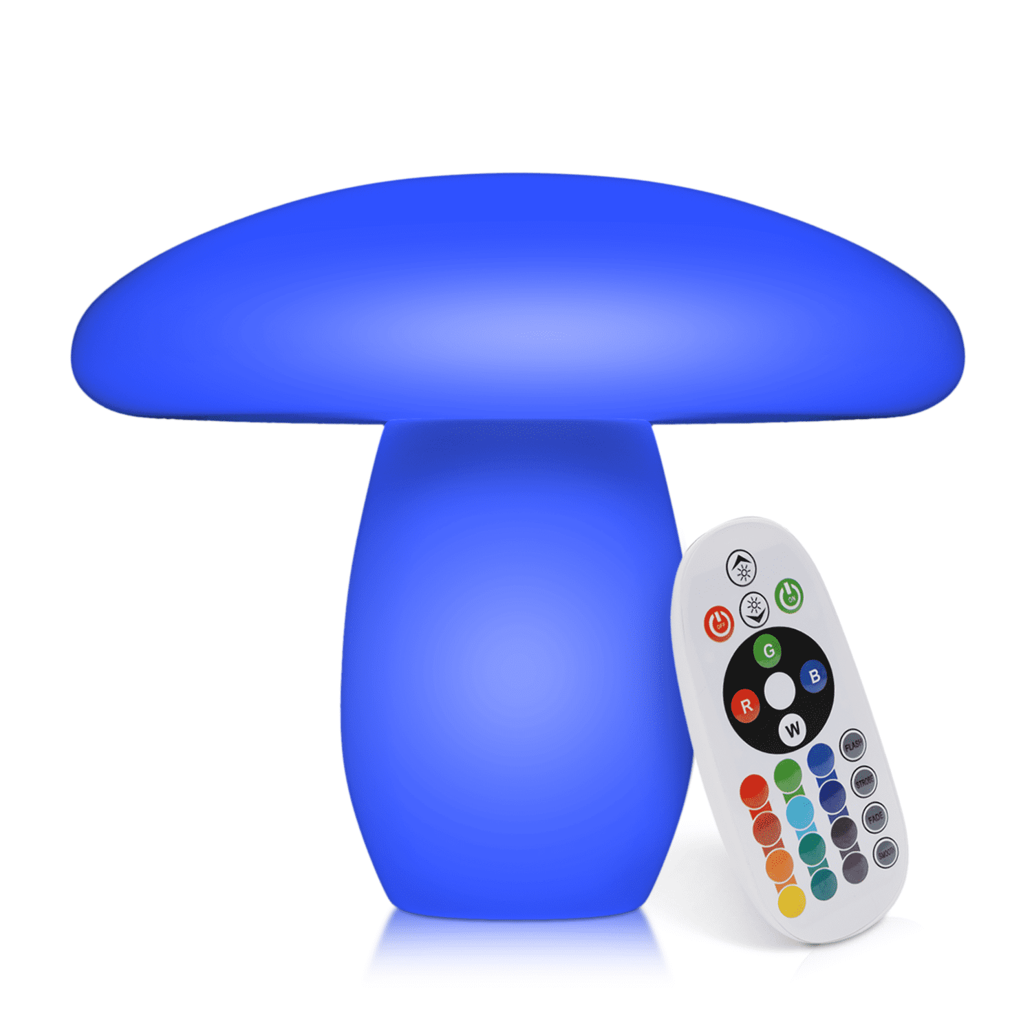 MoNiBloom LED Mushroom Shape Light, 16 Color Rechargeable Night Lights ...