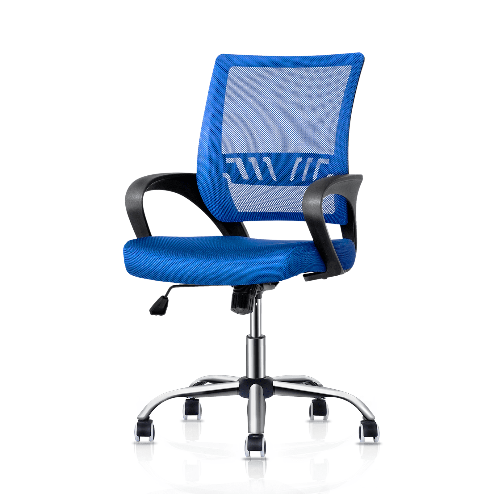 MoNiBloom Adjustable Mesh Office Chair, Mid-Back, Swivel, Lumber ...