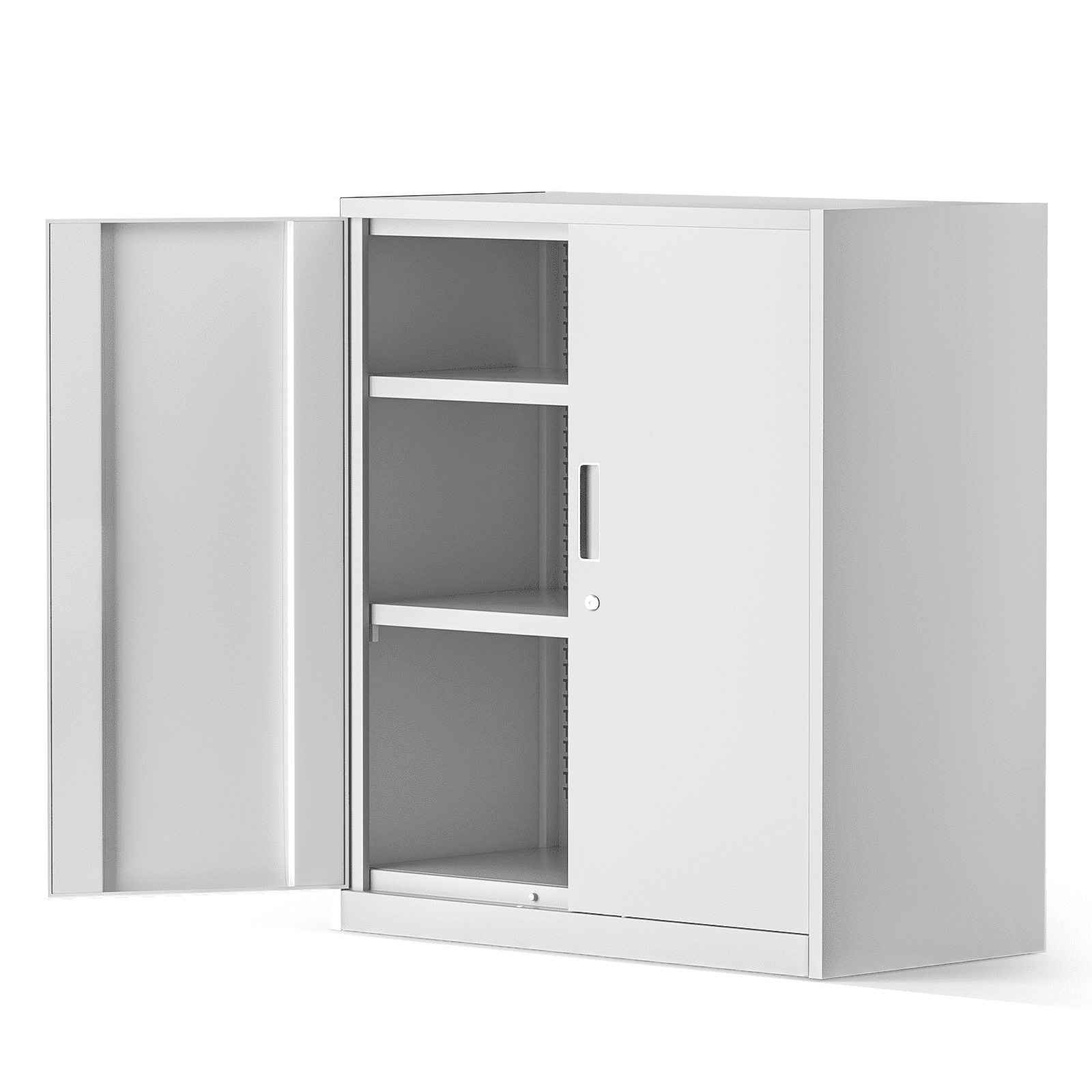 MoNiBloom Metal Cabinet, 36" Tool Steel Locking Cabinet with Doors ...
