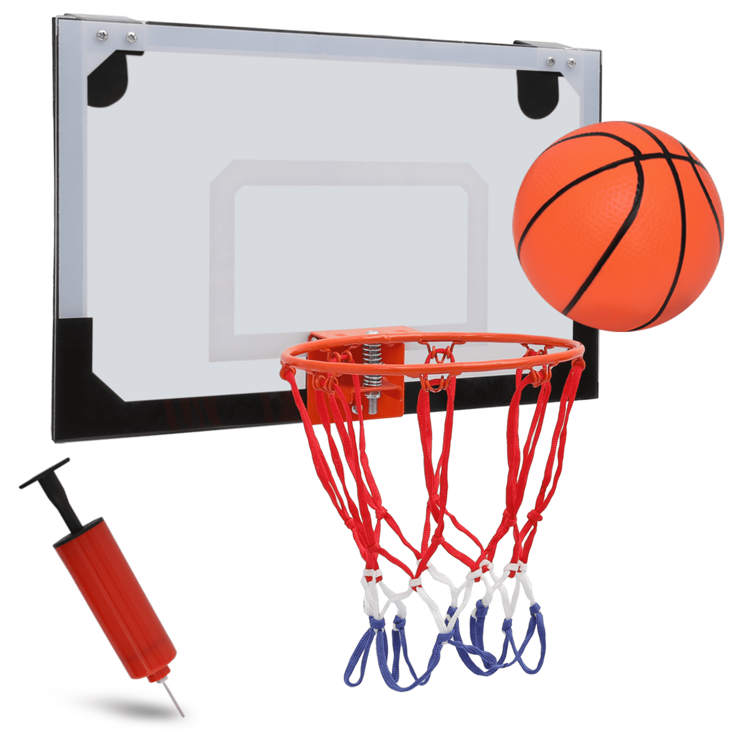 MoNiBloom Kids Mini Basketball Hoop, Indoor Over Door Set, Strong ...