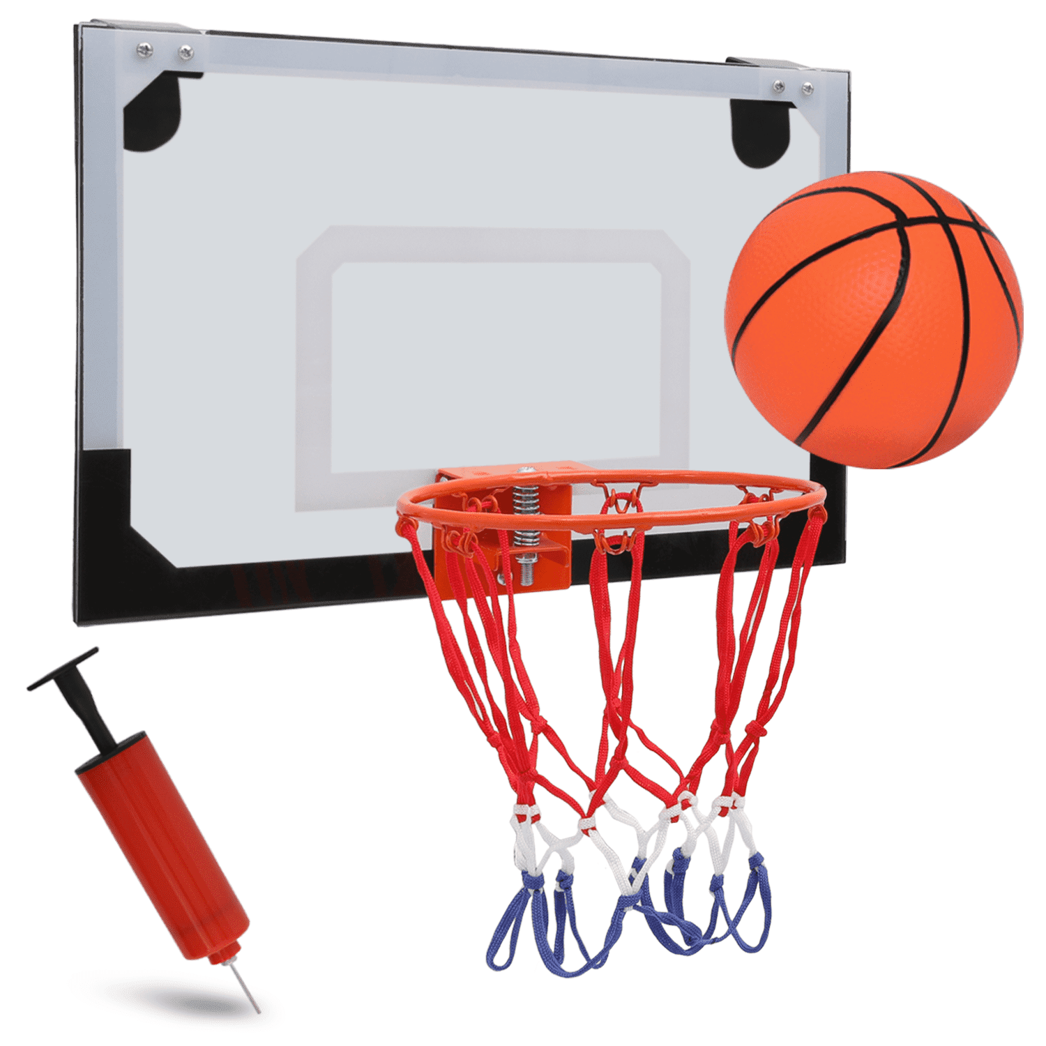 MoNiBloom Kids Mini Basketball Hoop, Indoor Over Door Set, Strong ...