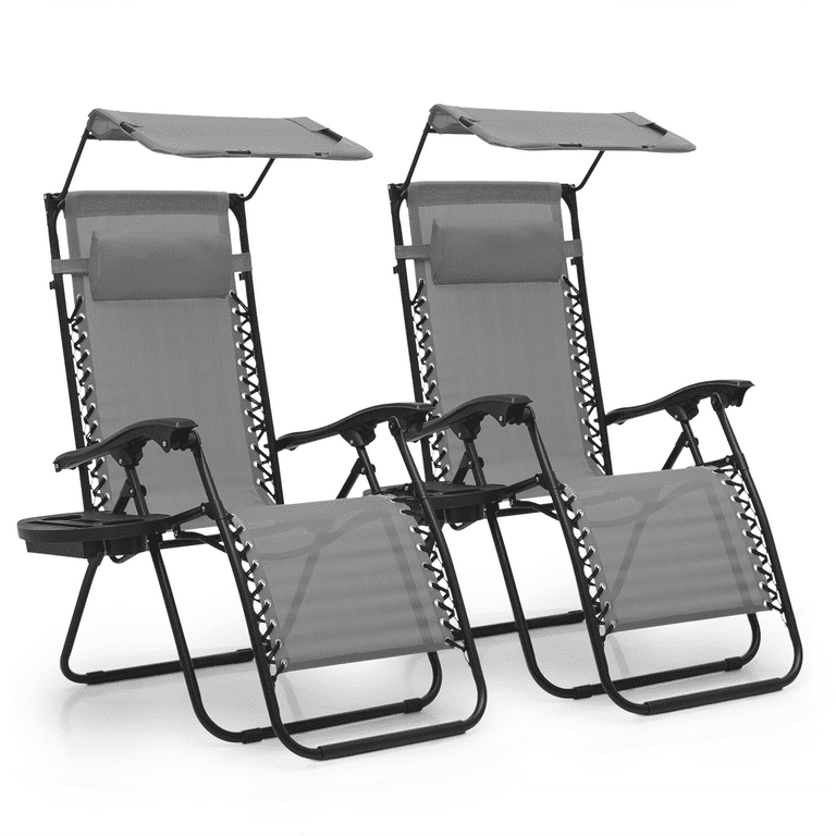 Zero gravity sun loungers grey store