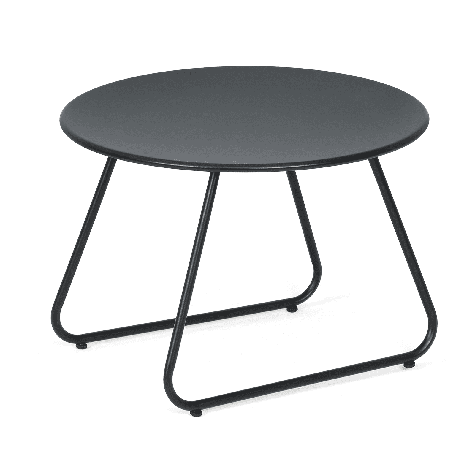 MoNiBloom Patio Outdoor & Indoor Steel Patio Side Table, Weather ...