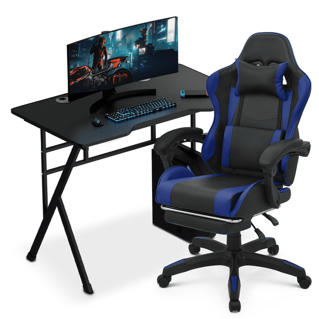 MoNiBloom Portable Standing Laptop Table with Host Rack and Ergonomic ...