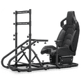 MoNiBloom Racing Gaming Seat + Simulator Cockpit Set for Logitech, PS5 ...