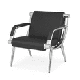 MoNiBloom Reception Waiting Room Chair with Armrest, 1 Seat PU Leather ...