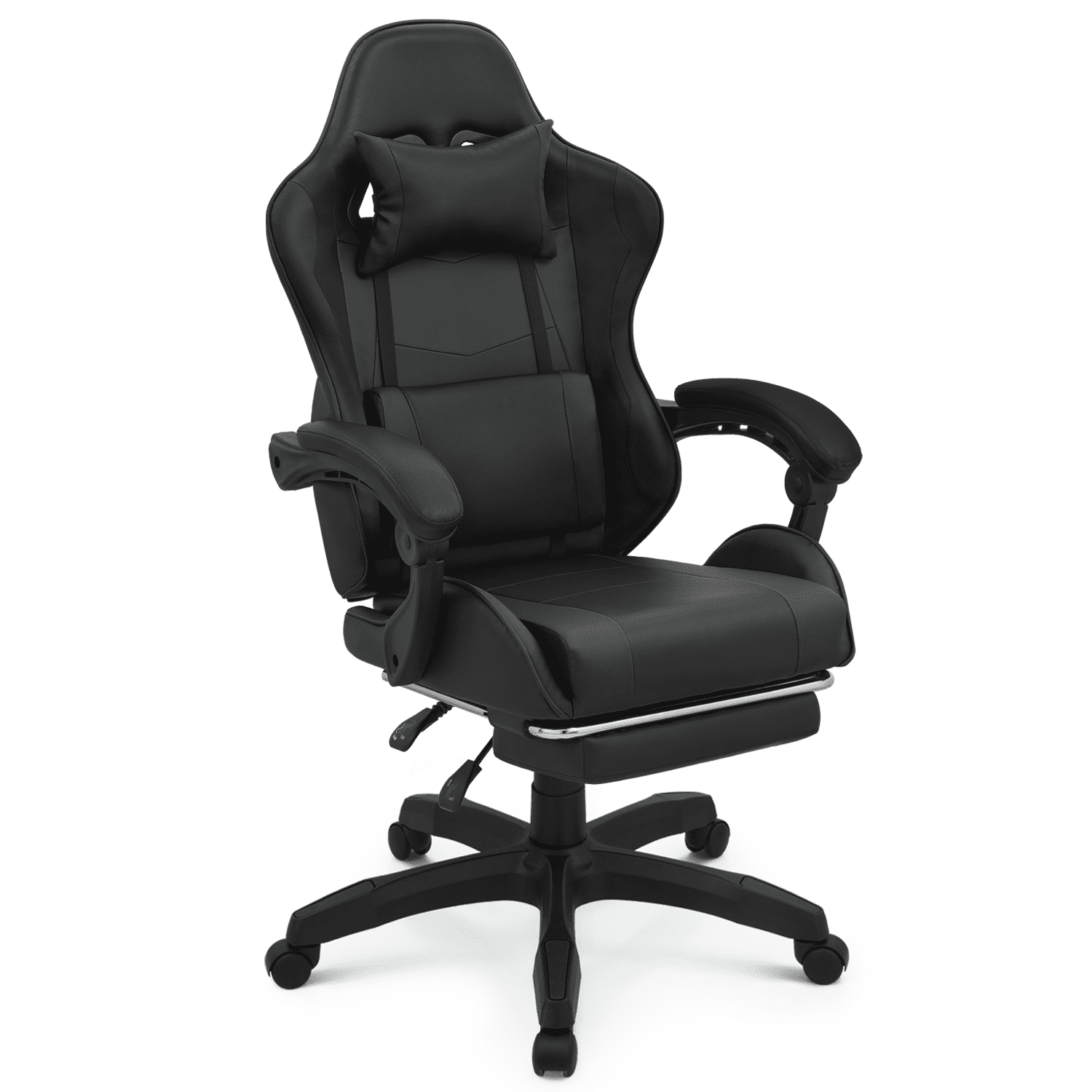MoNiBloom Swivel Gaming Chair, Reclining Computer Chair with Footrest ...