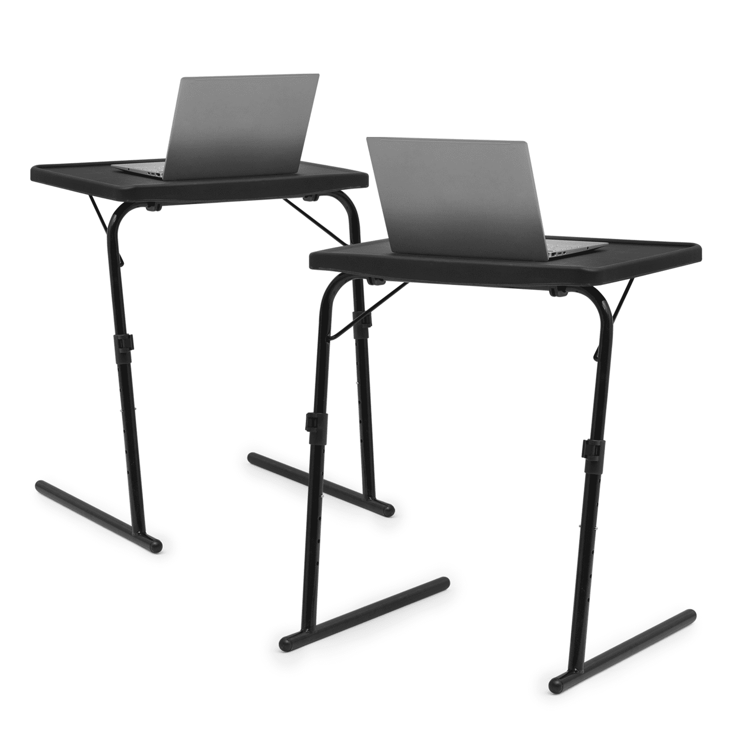 MoNiBloom TV Tray Tables on Bed & Sofa, 22" Laptop Desk with 6 Heights ...