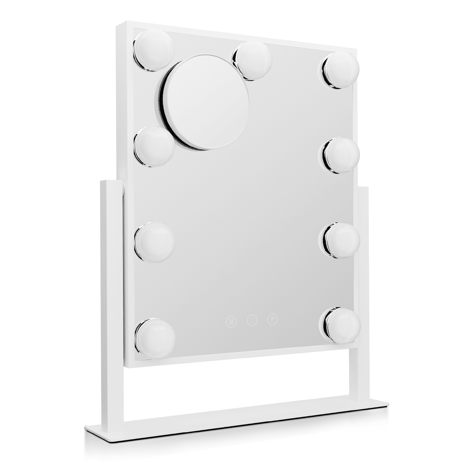 MoNiBloom Vanity Makeup Mirror w/Detachable 5X Magnification Mirror ...