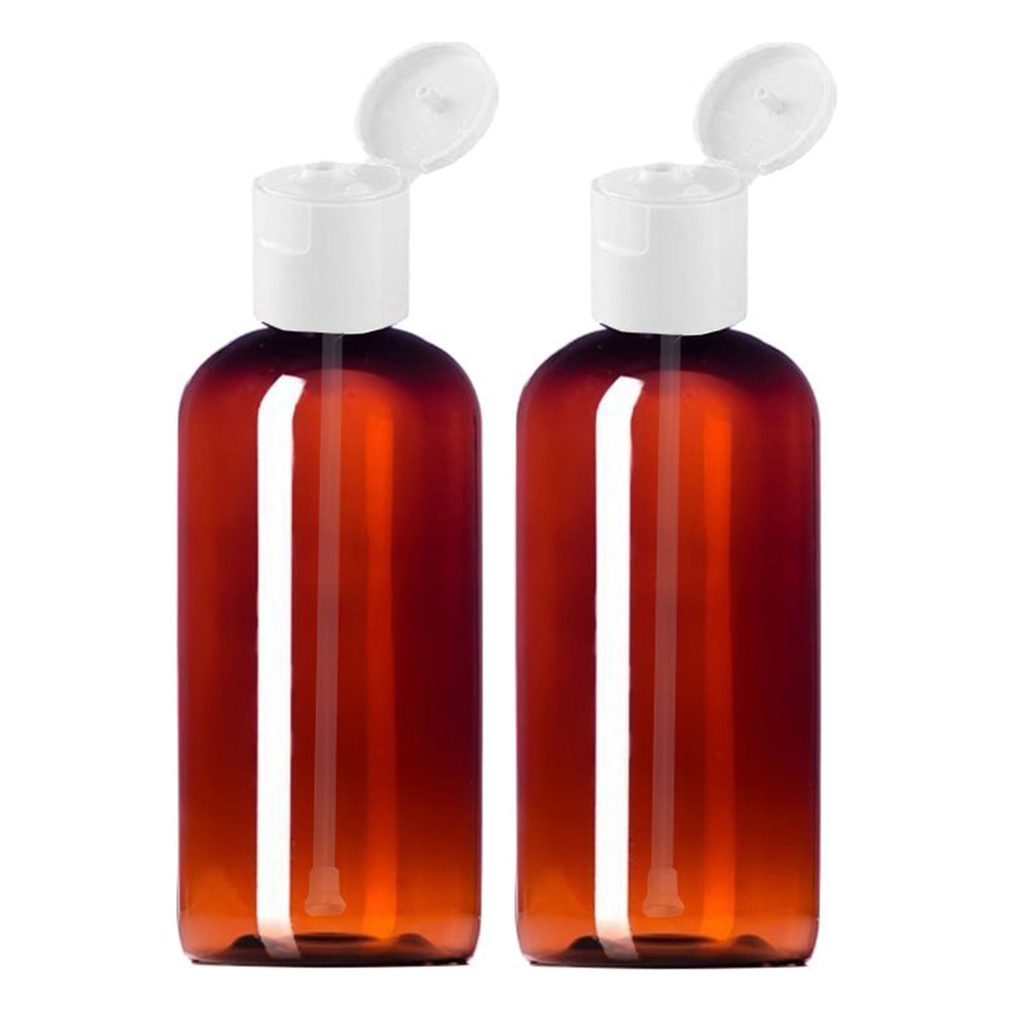 MoYo Natural Labs 8 oz Boston Round Travel Bottles, Empty Travel ...