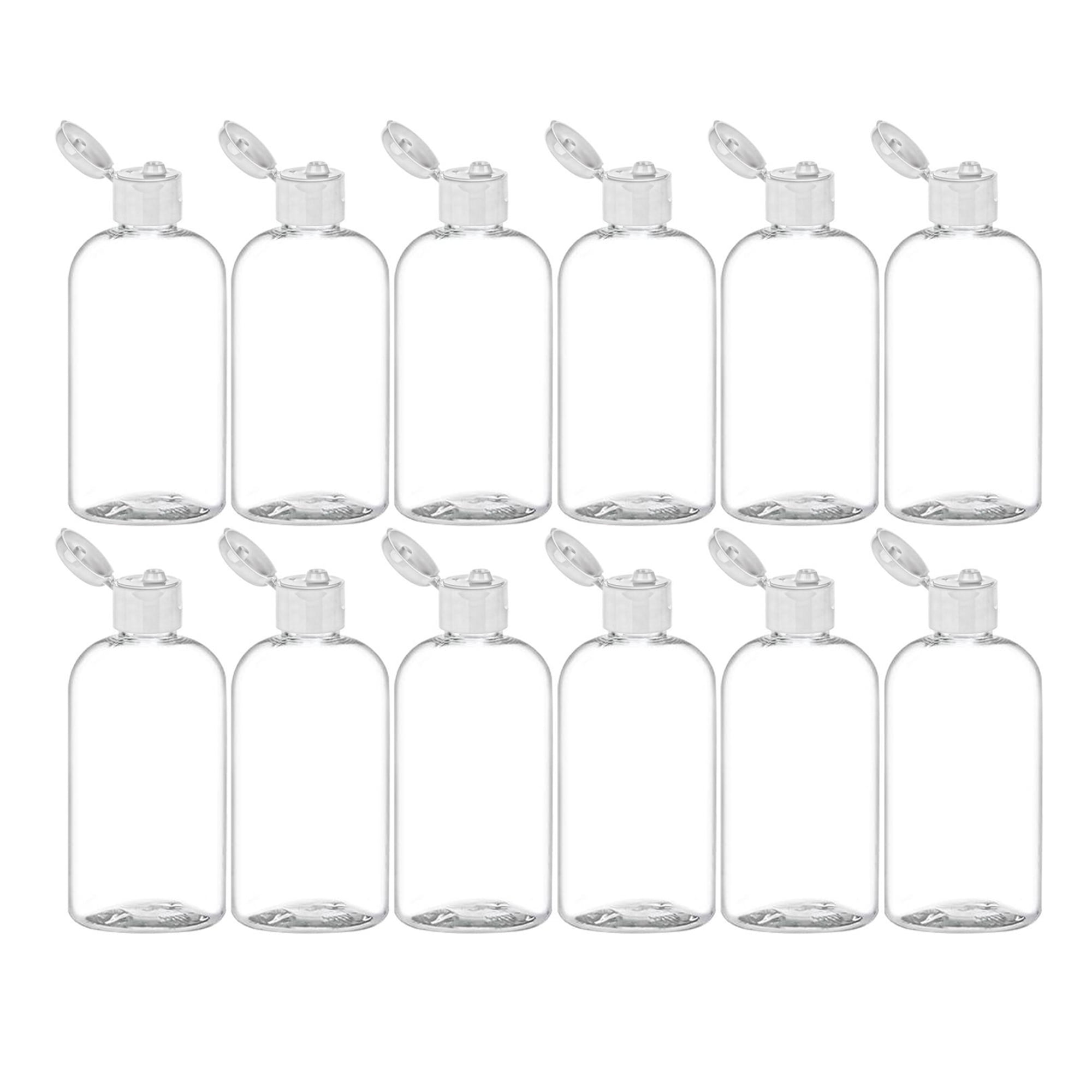 MoYo Natural Labs 8 oz Boston Round Travel Bottles, Empty Travel ...