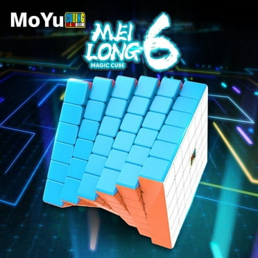 MOYU Meilong 7x7 V2 Magic Cube Stickerless Speed Cube Puzzle Cube Brain ...
