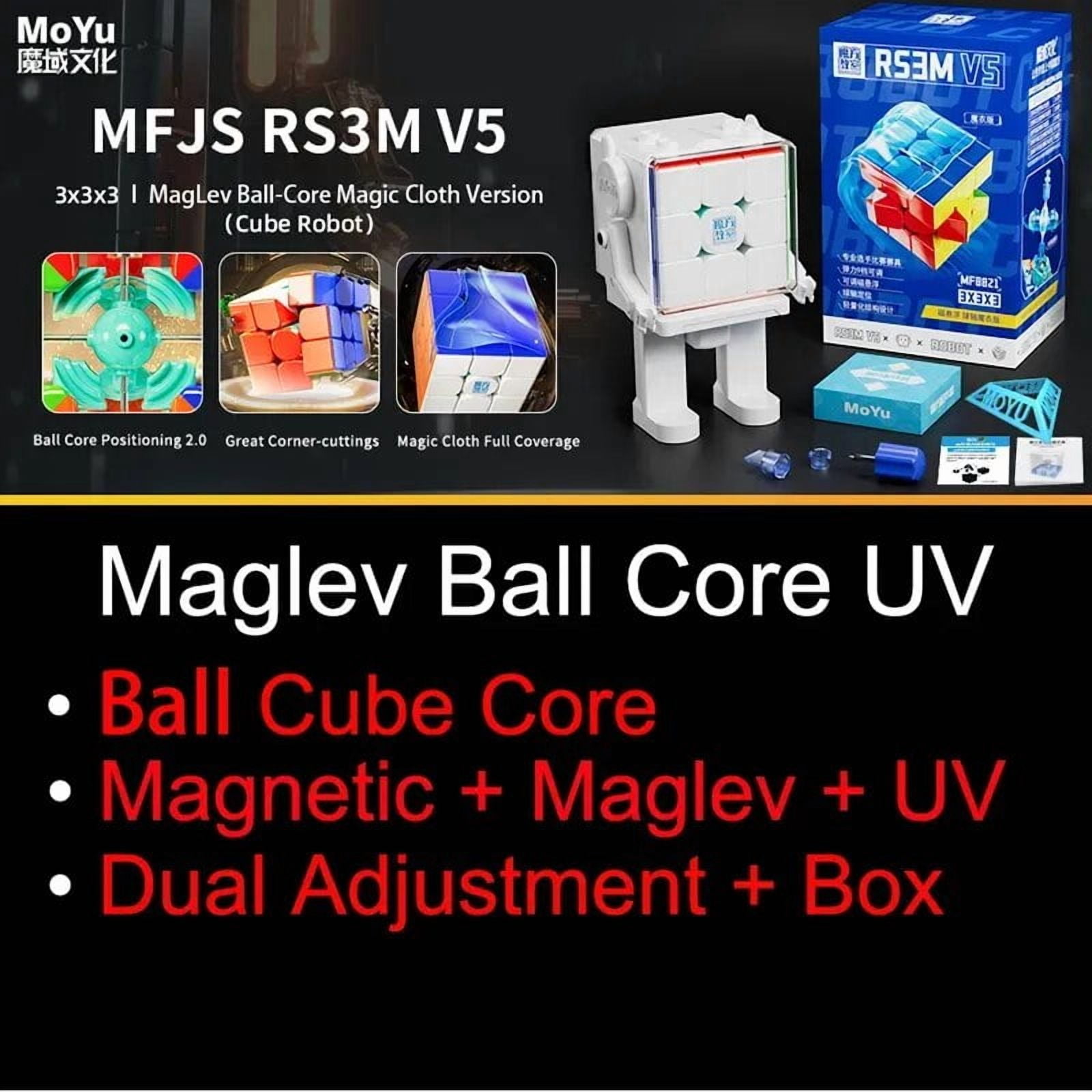 MoYu RS3M V5 3X3 Magnetic Magic Speed Cube Professional Fidget Toys RS3 ...