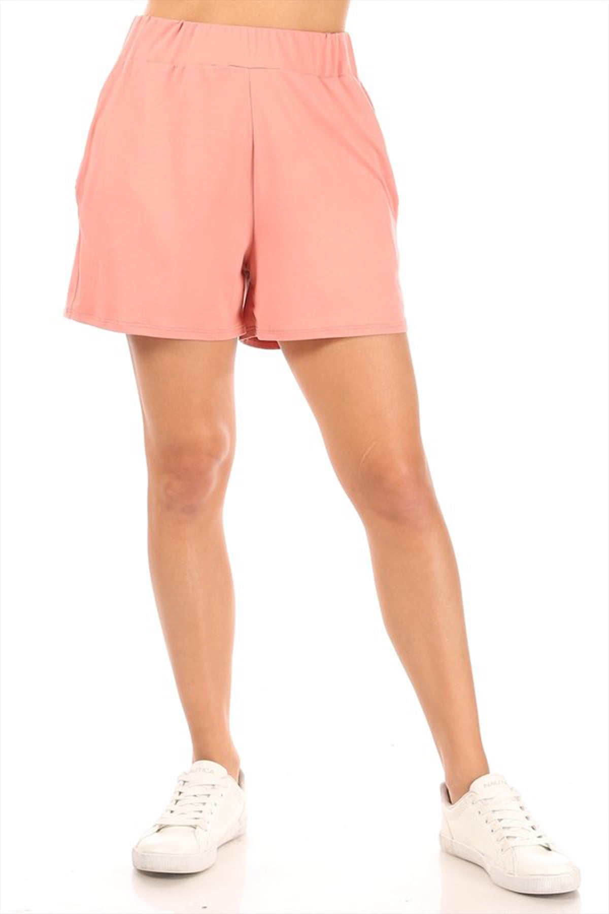 Moa Collection Women's Casual Lightweight Elastic Waist Loose Fit ...