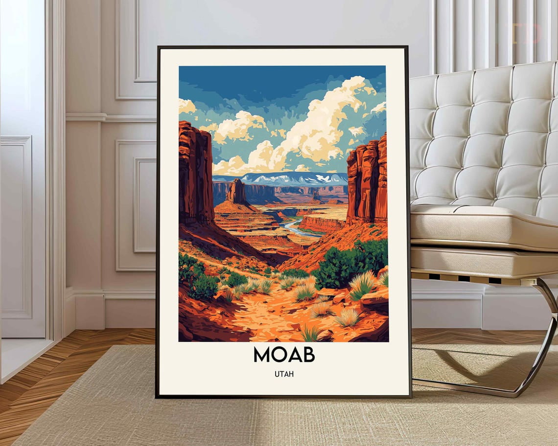 Moab Poster, Moabmoab Print, Moab Photo, Moab Poster Print, Moab Travel ...
