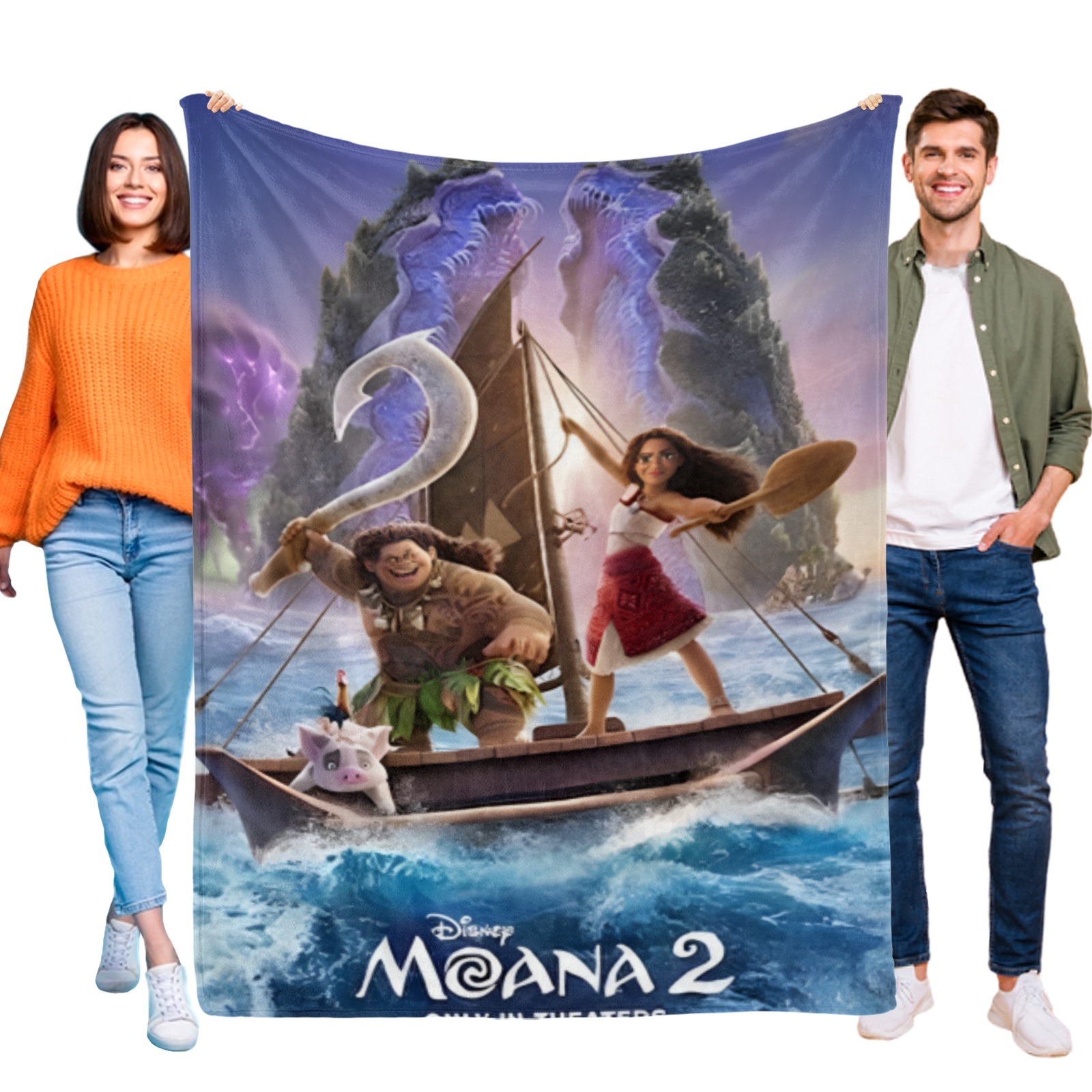 Moan Throw Blanket Gifts for Fans Girls And Boys And Children Hoodie ...