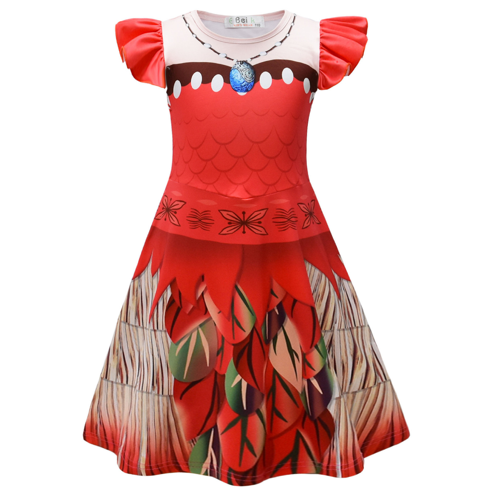 Moana 2 Costume Moana Dress, with a Bag, Moana Costume for Girls ...