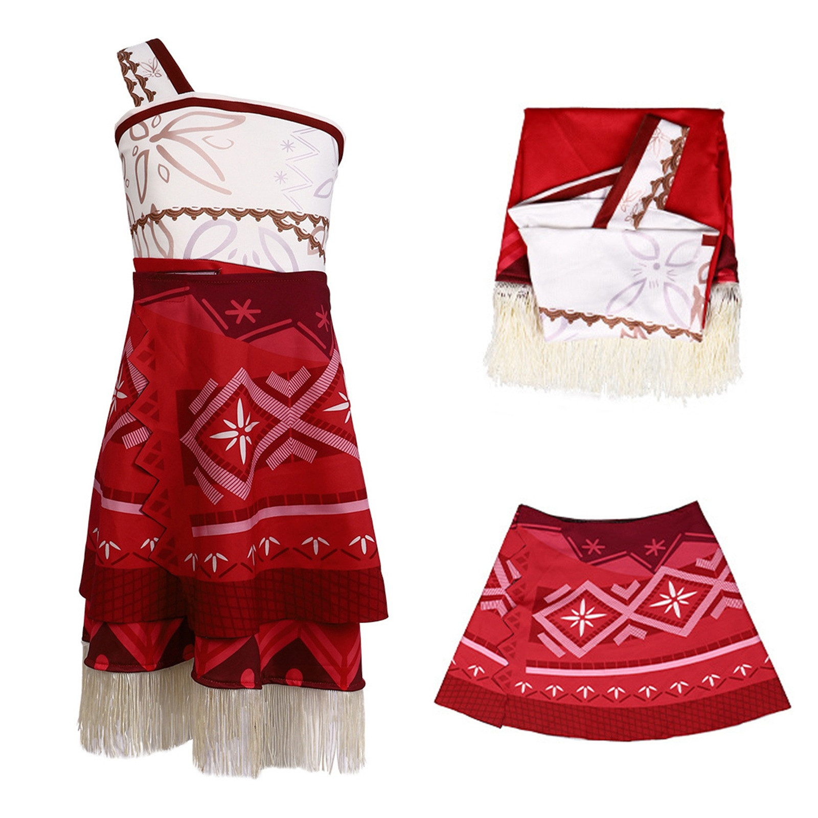Moana 2 Costume Moana Dress, Fashion Halter Dress, Moana Costume for ...