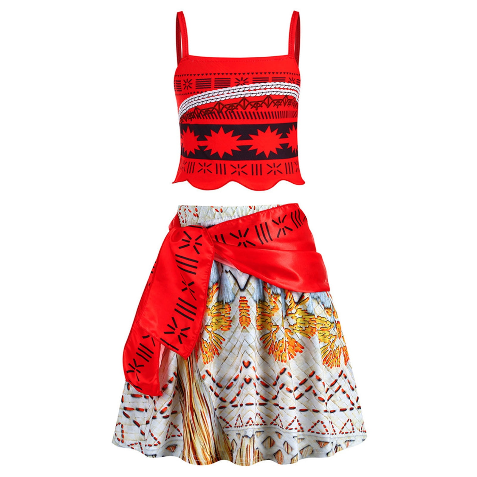 Moana 2 Costume Moana Dress, Fashion Shoulder Straps Dress, Moana ...