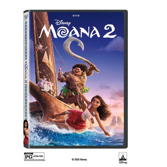 Free Shipping! Disney Moana 2 DVD Action Adventure Musical Animated ...