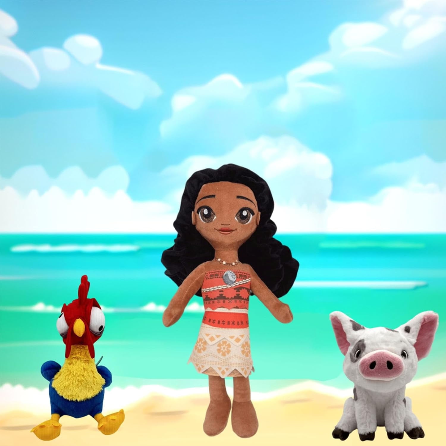 Moana 2 Moana Toys 3 Pcs Moana 2 Movie Plush Toys , Moana Anime Cartoon ...