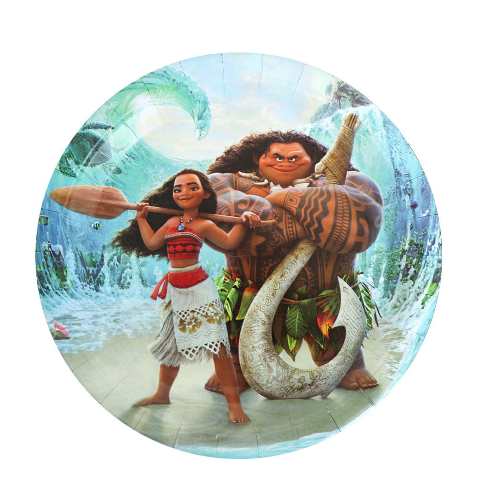 Moana 2 Plates 2025 10PC Party Decorations Disposable Plates for Party ...