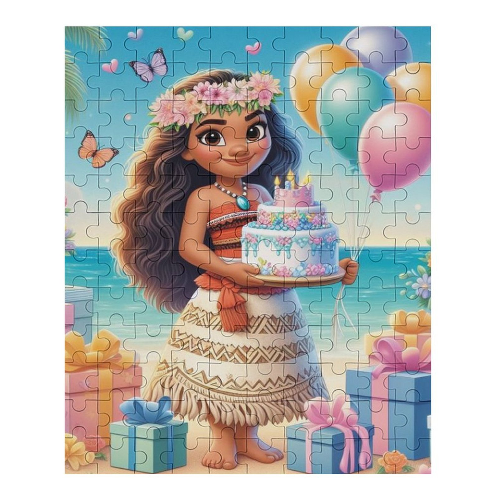 Moana 70 PCS Jigsaw Puzzle for Kids Teens - Unique Puzzle Pieces for ...
