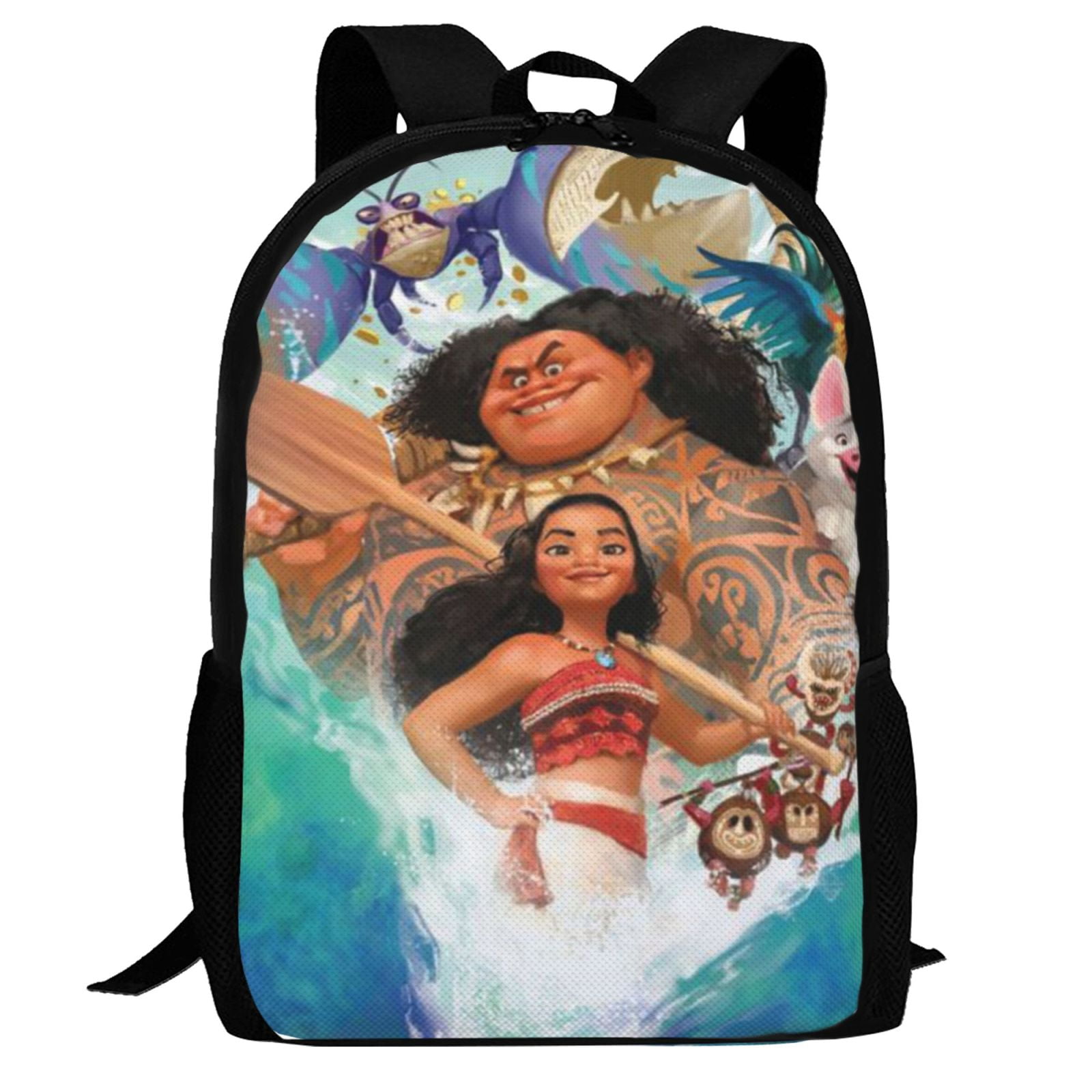 Moana Backpack, 3d Printed Laptop Backpack, Water Resistant Computer ...