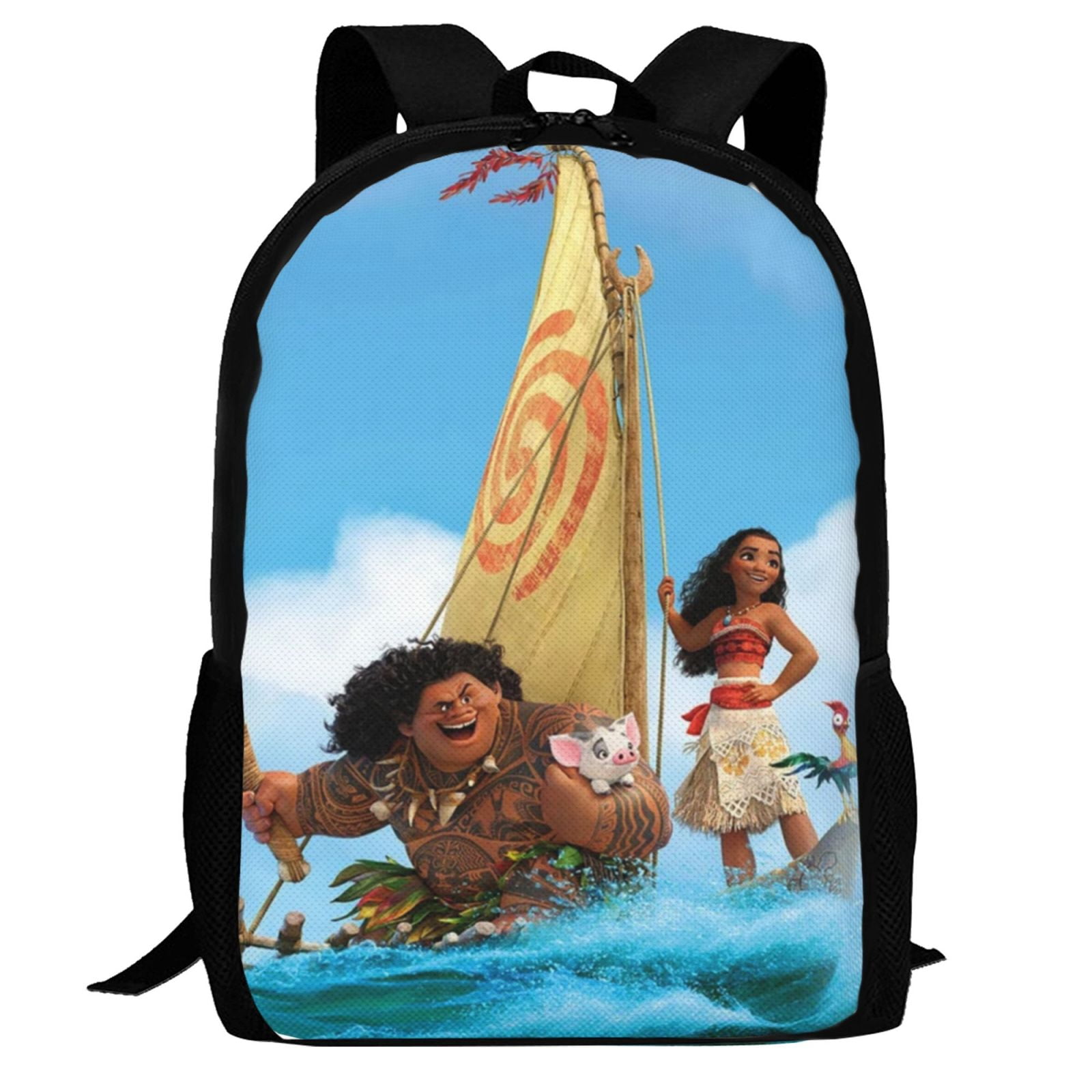 Moana Backpack, 3d Printed Laptop Backpack, Water Resistant Computer ...