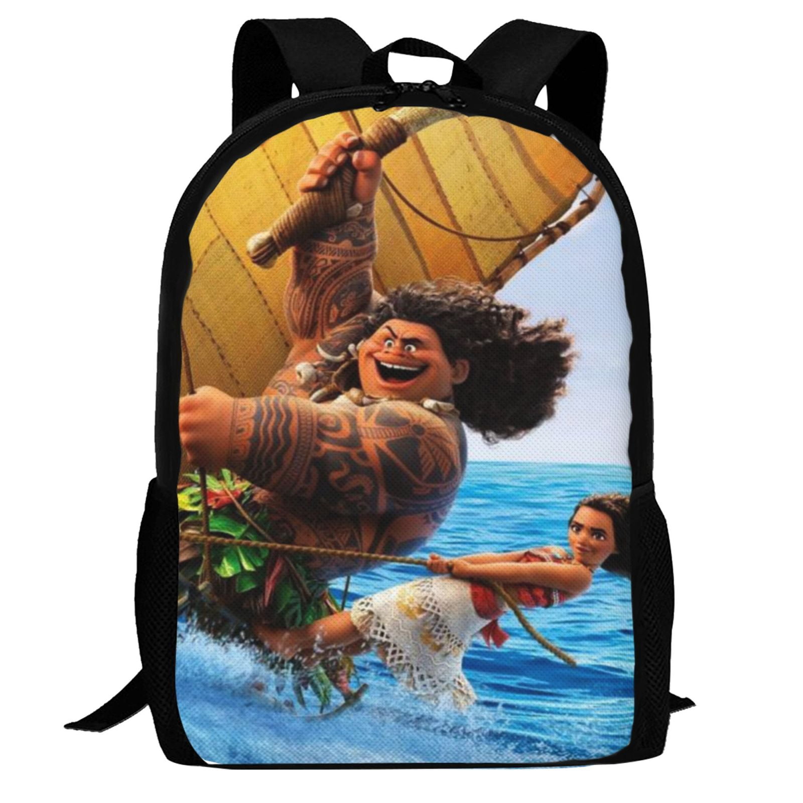 Moana Backpack, 3d Printed Laptop Backpack, Water Resistant Computer ...
