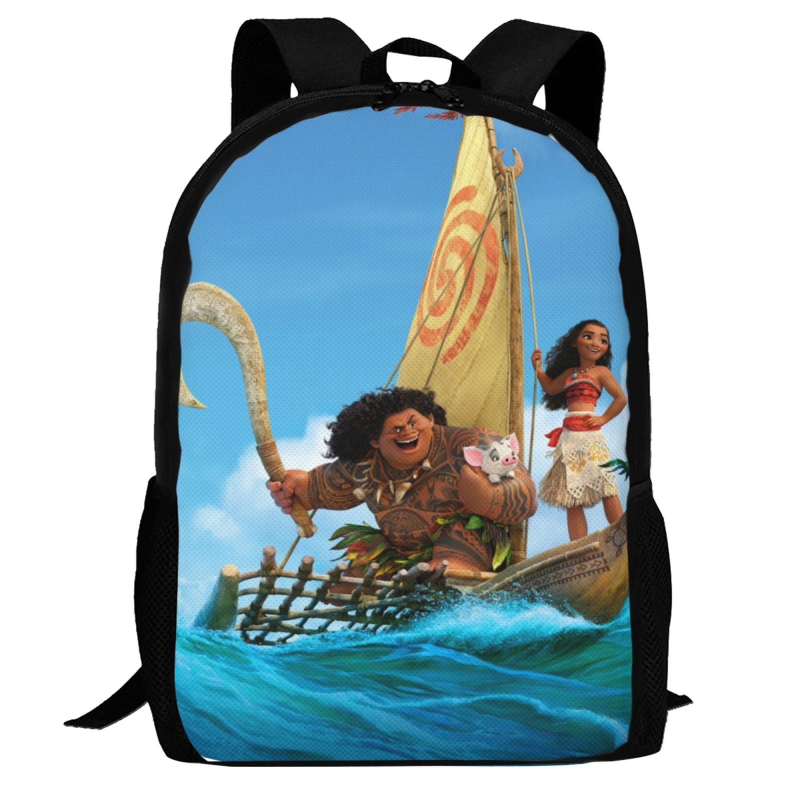 Moana Backpack, 3d Printed Laptop Backpack, Water Resistant Computer ...